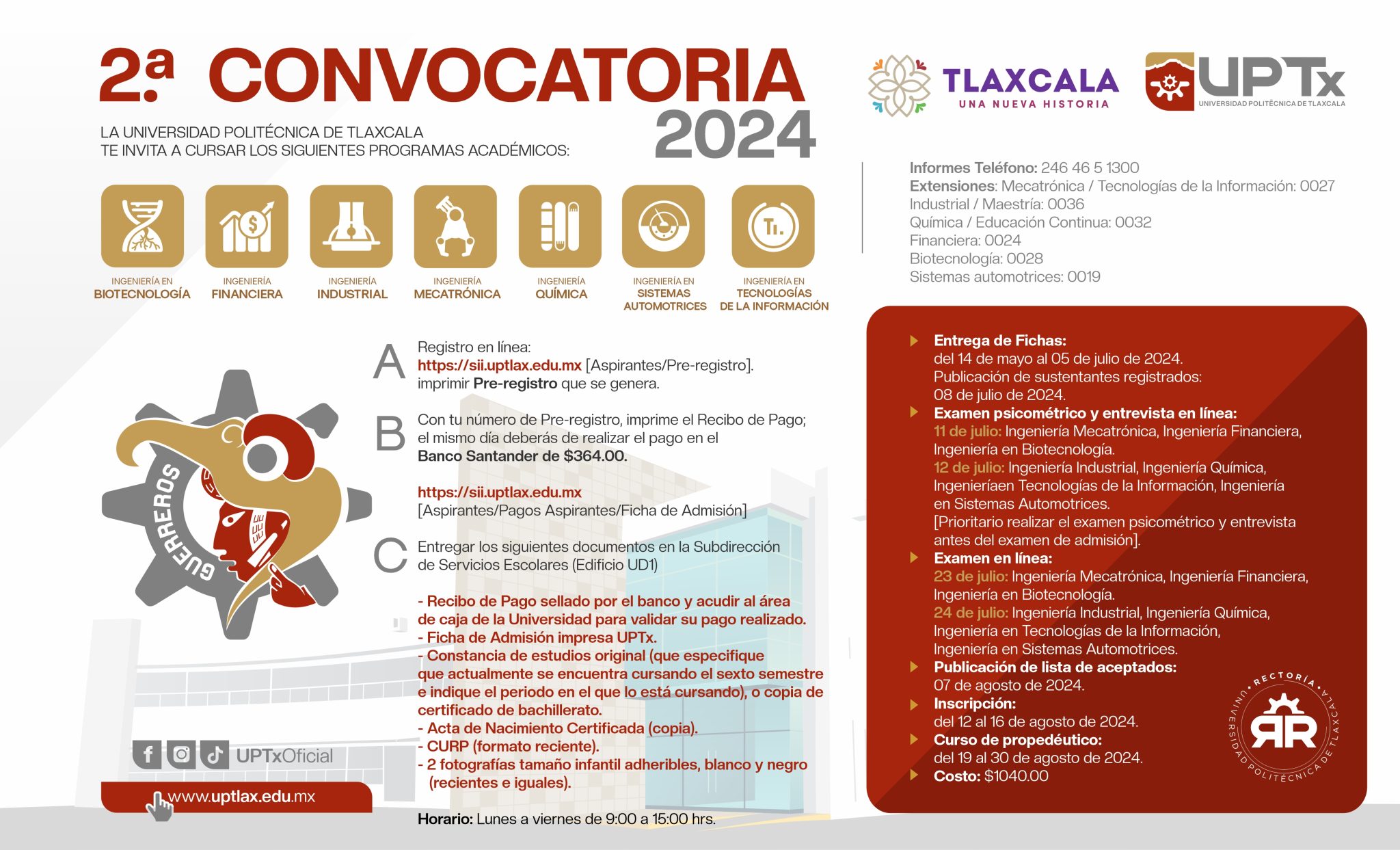 Admisión – Universidad Politécnica de Tlaxcala